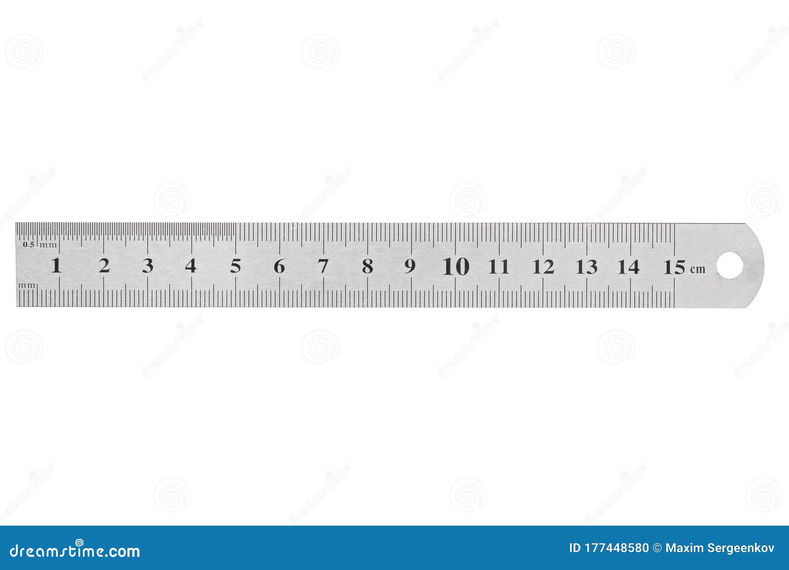 Metal ruler isolated stock photo. Image of black, home - 177448580