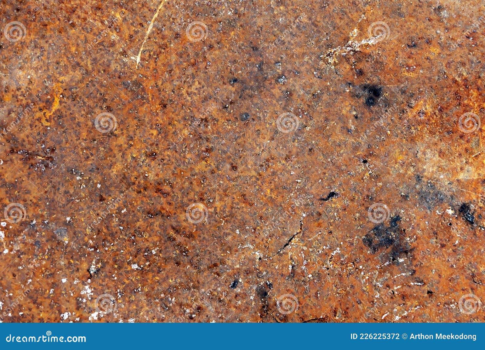 Metal Rust, Corrosion, Rust on the Old Iron Plate for the Presentation ...