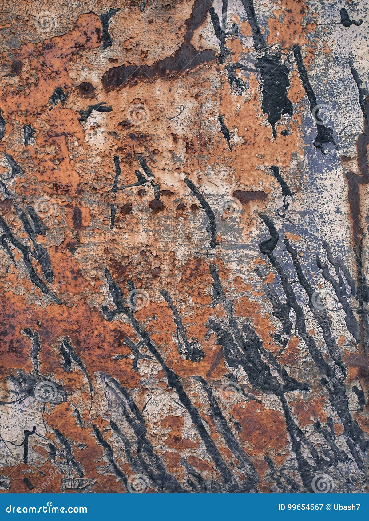 Metal Rust Texture, Abstract Grunge Background Stock Image - Image of ...