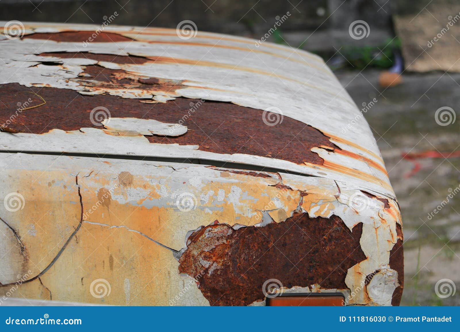 Metal Rust Texture on Old Car Stock Photo - Image of orange, aged ...