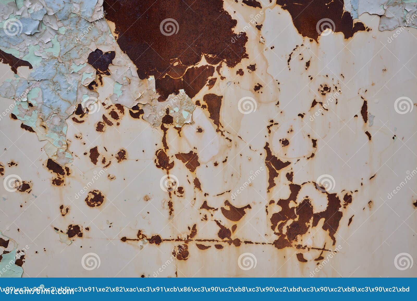 Metal Rust Wall Texture Surface Natural Color Use for Background. Stock ...