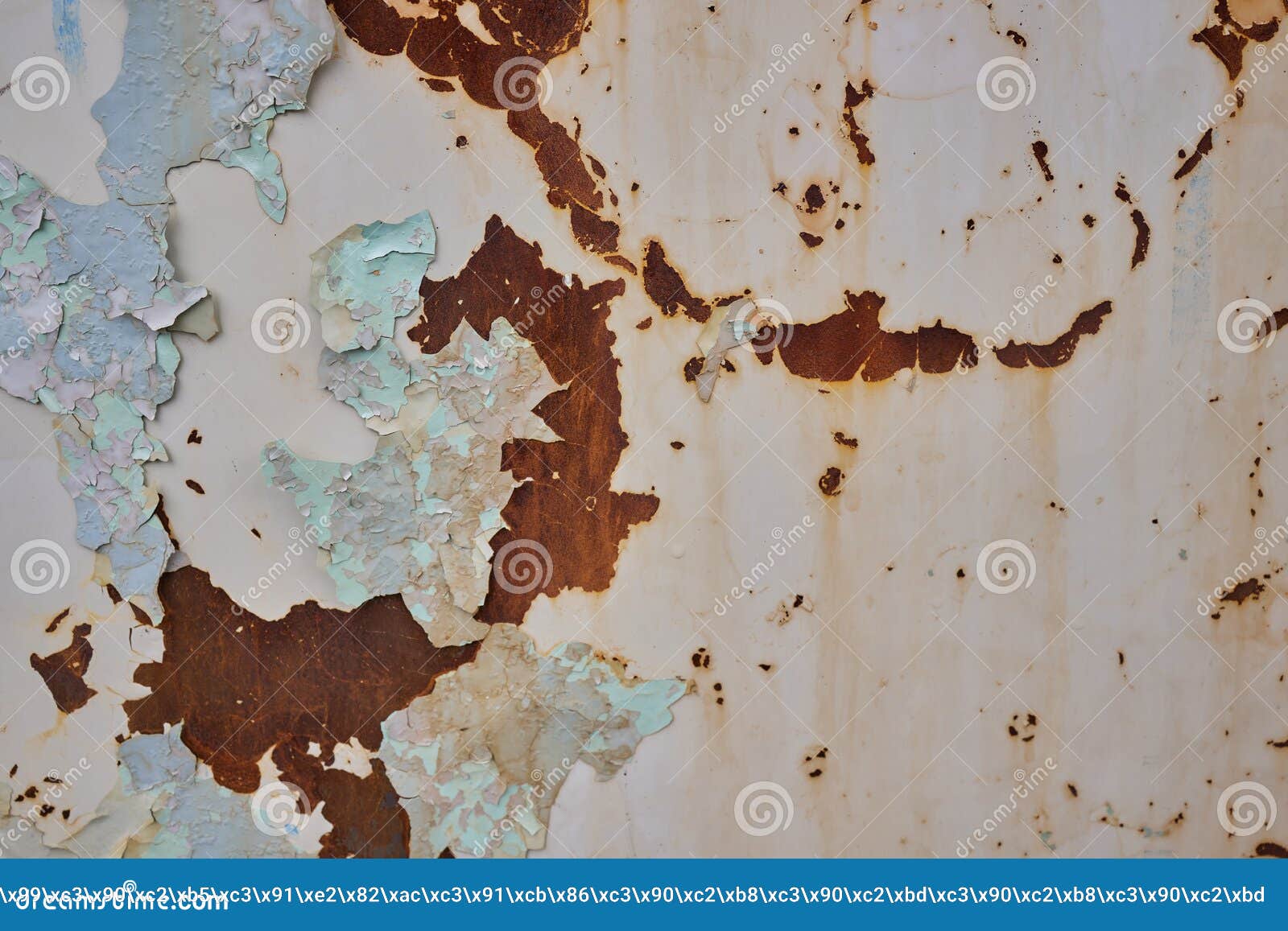 Metal Rust Wall Texture Surface Natural Color Use for Background. Stock ...