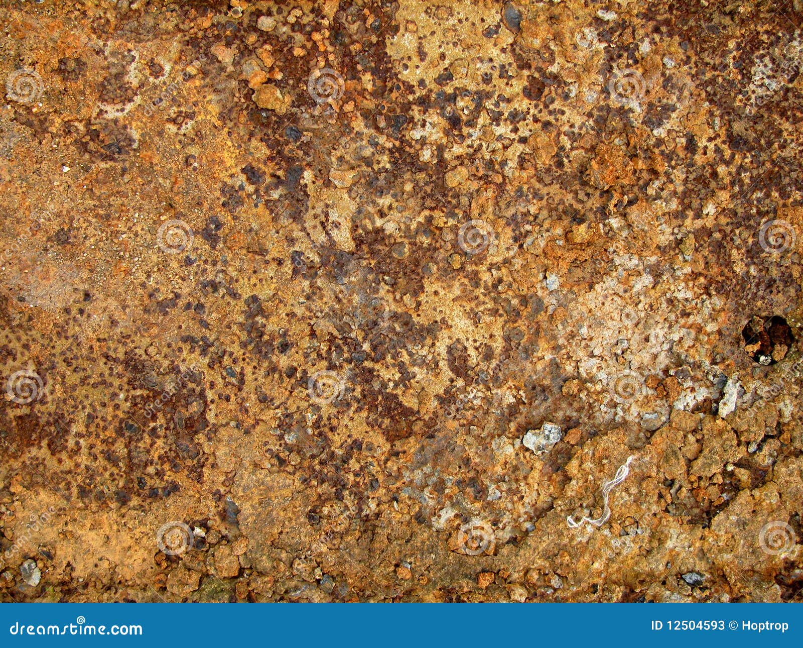 Rusted Surface That Attaches To Old Zinc Is The Exterior Wall Of The ...