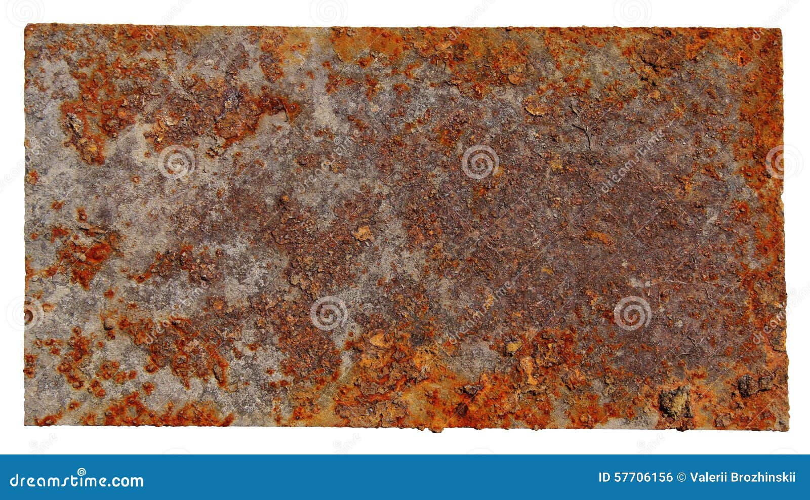 Metal rusty plate stock photo. Image of plate, metal - 57706156