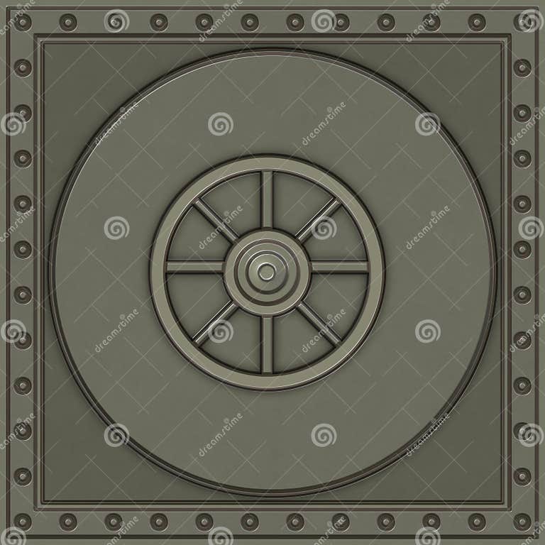 Metal rusty hatch stock illustration. Illustration of rotund - 280363774