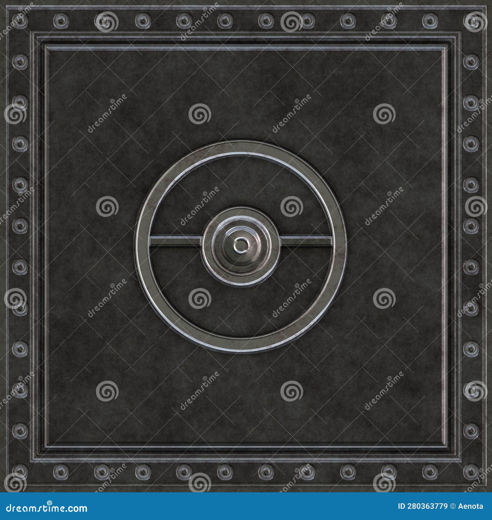 Metal rusty hatch stock illustration. Illustration of ironwork - 280363779