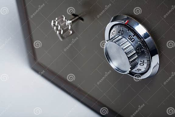Metal safe stock image. Image of render, grey, combination - 3294171