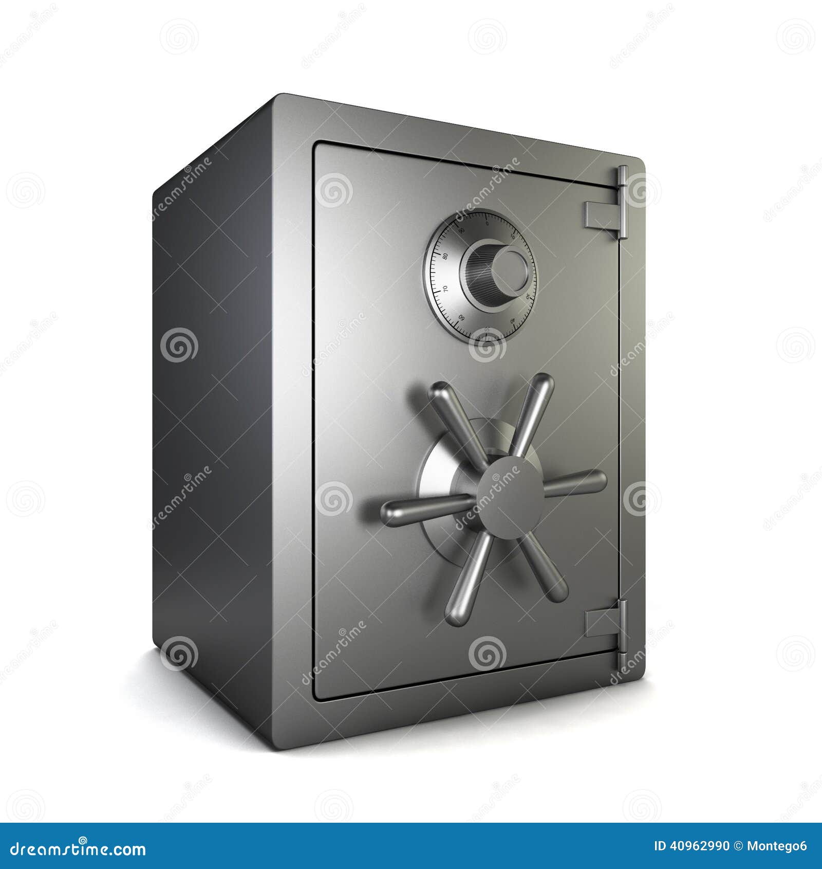Metal safe stock illustration. Illustration of protection - 40962990