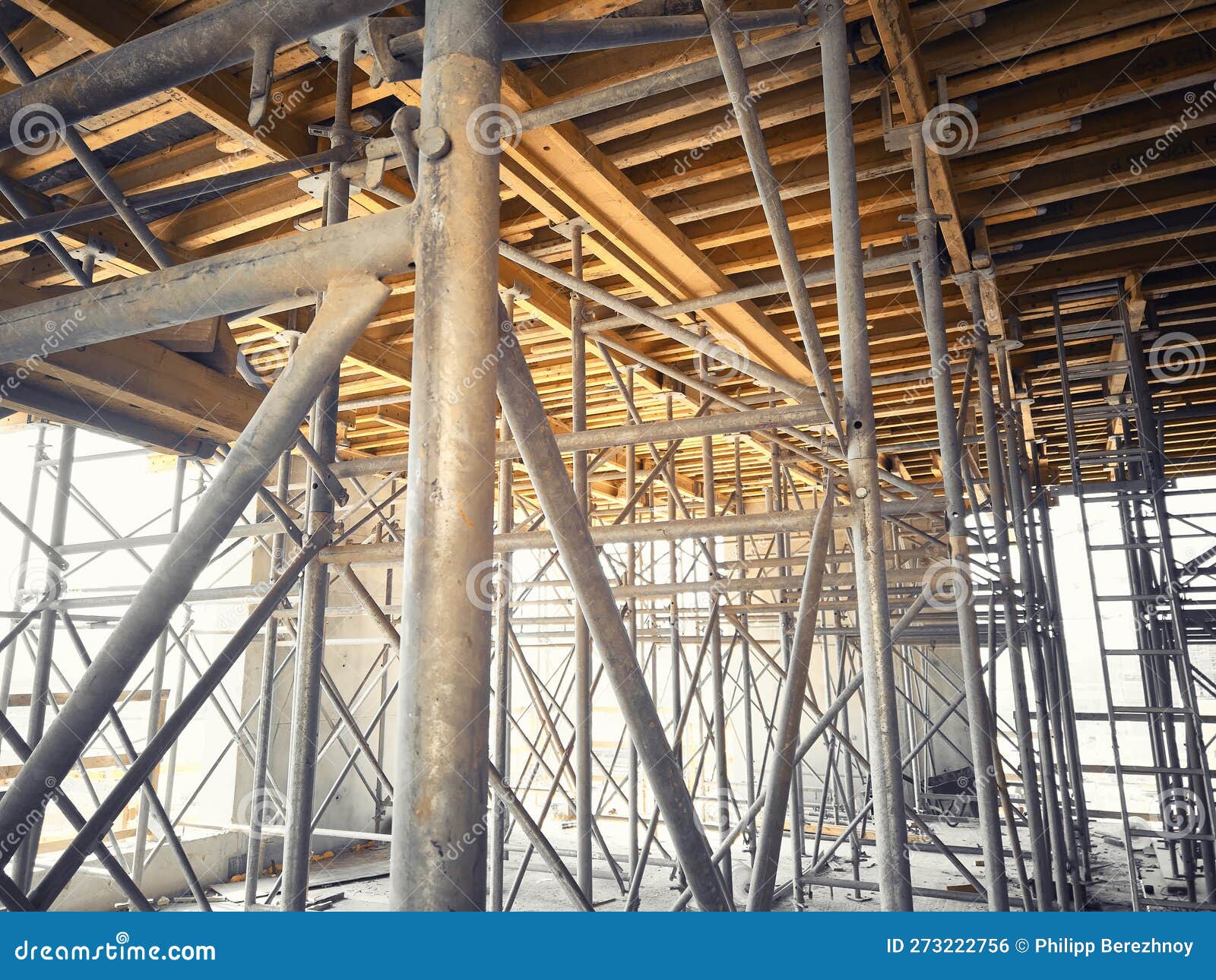 Metal Scaffolding Supports Formwork of Floor Slab Stock Photo - Image ... Metal Scaffolding Supports Formwork of Floor Slab Stock Photo - Image ...
