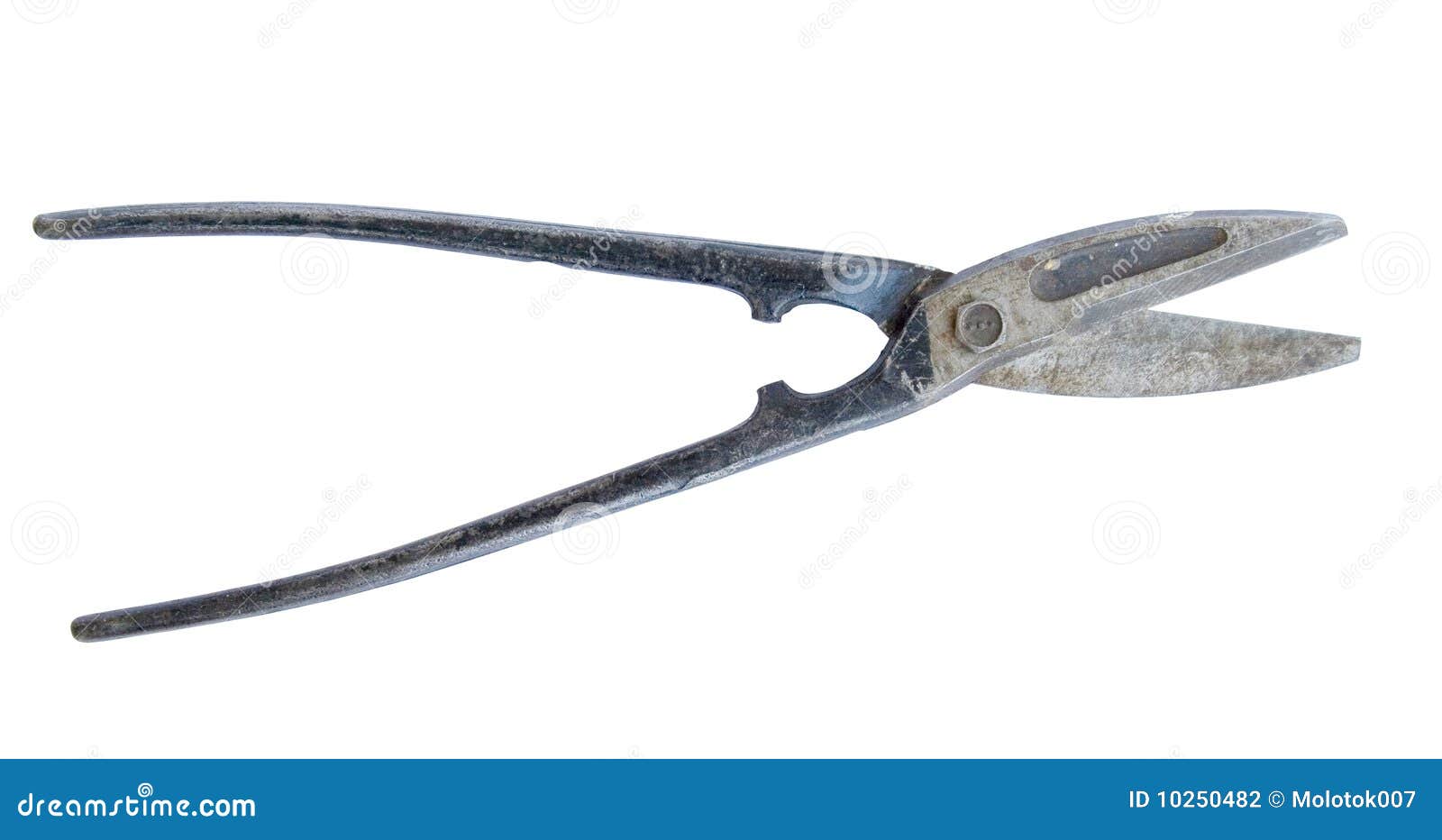 Metal scissors stock photo. Image of equipment, iron - 10250482