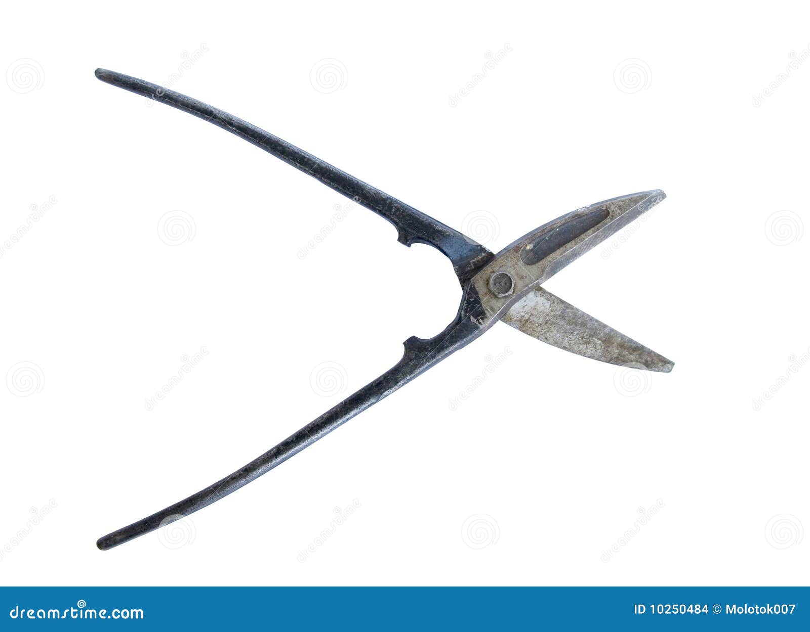 Metal scissors stock photo. Image of mechanic, professional - 10250484