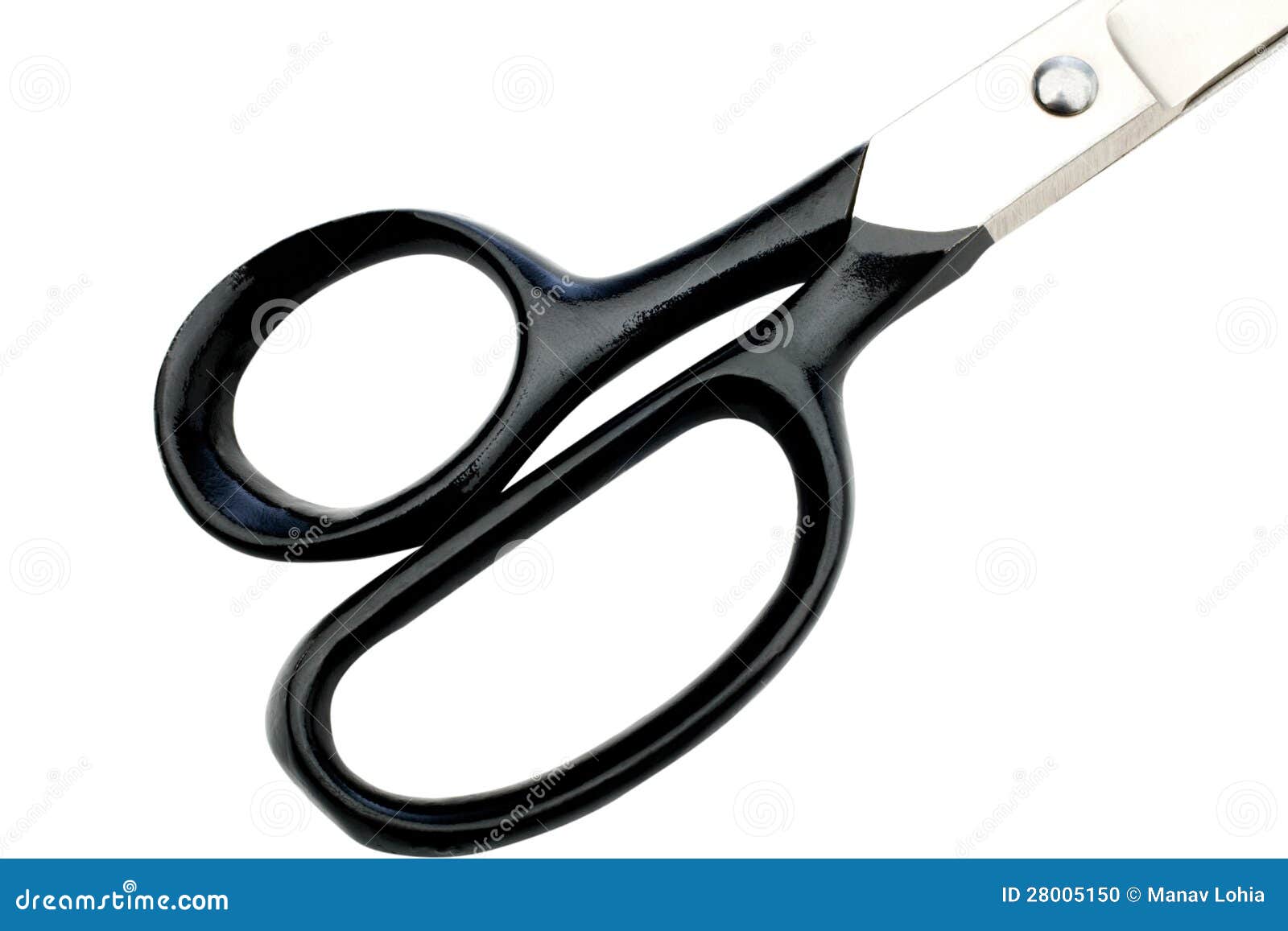 Metal scissors stock photo. Image of white, tool, isolated - 28005150