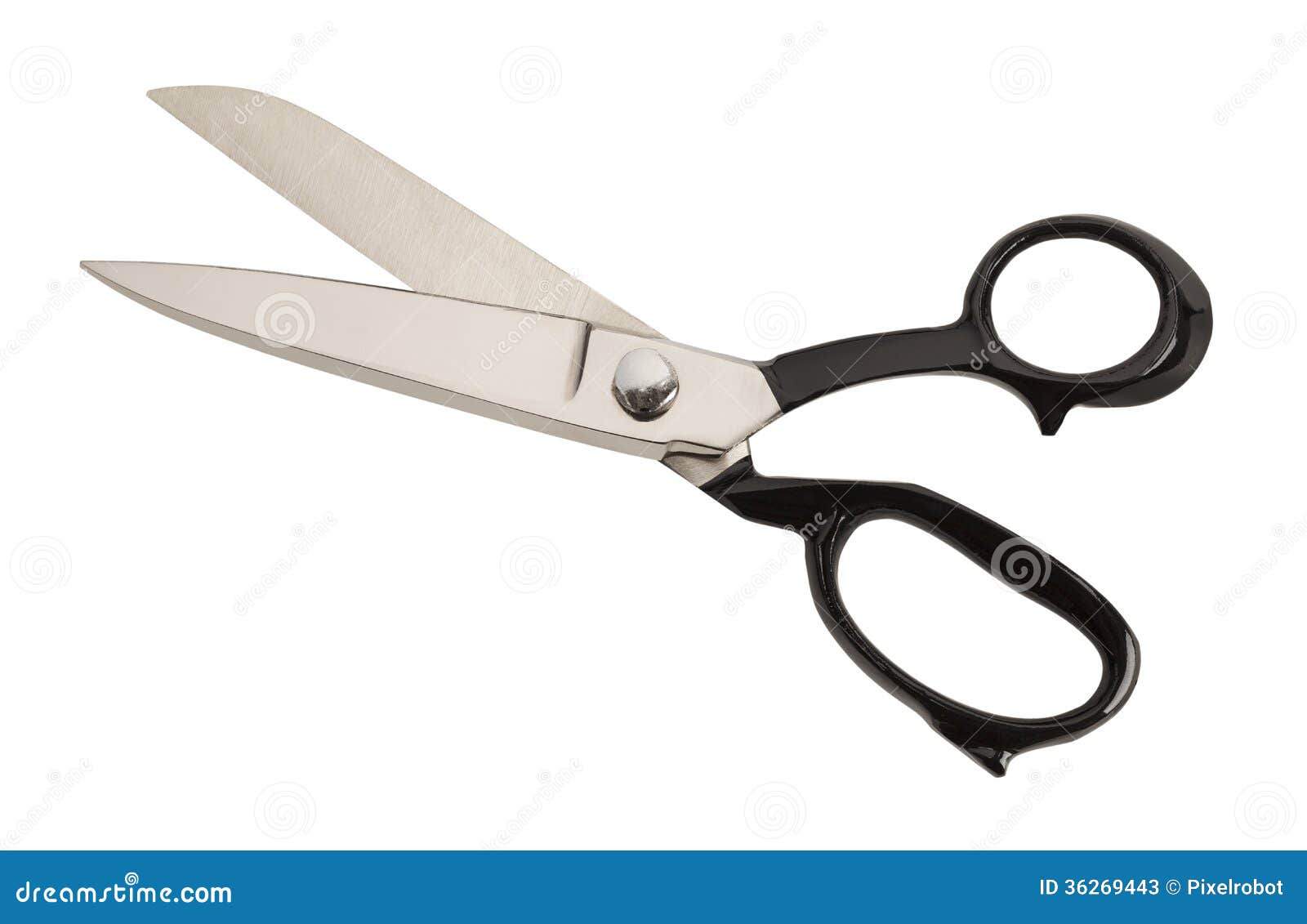 Metal Scissors stock image. Image of stainless, path - 36269443