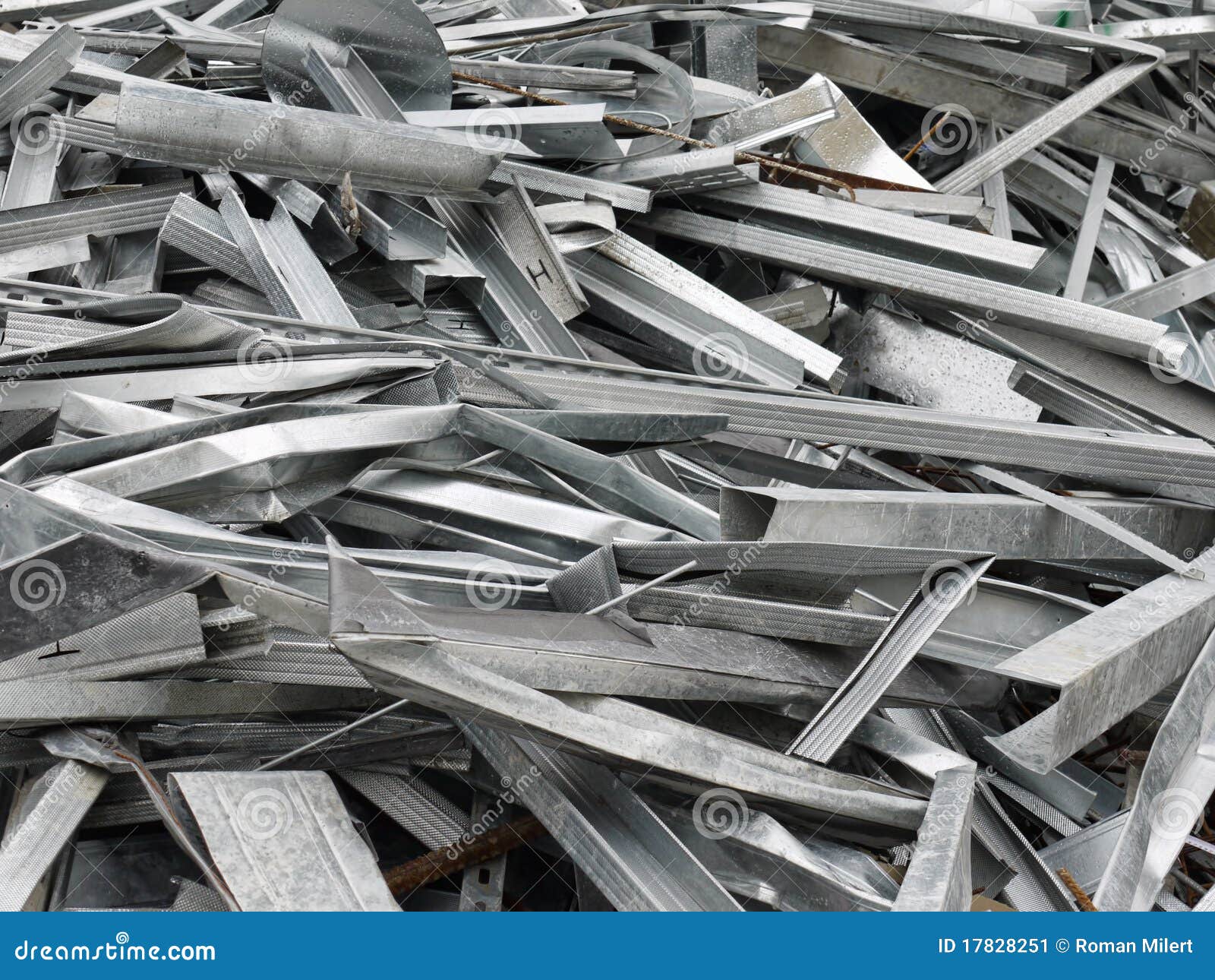 Metal scrap stock image. Image of scrapyard, metal, trash - 17828251