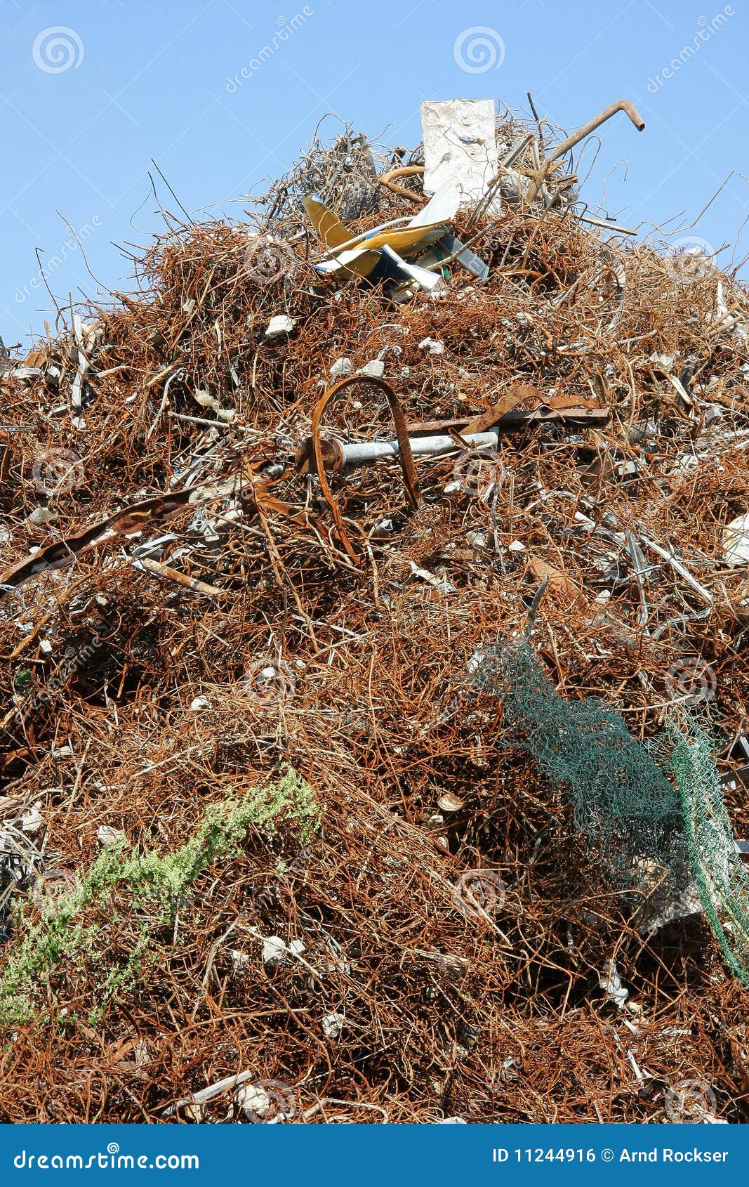 Scrap Heap Waste Separation Royalty-Free Stock Image | CartoonDealer ...