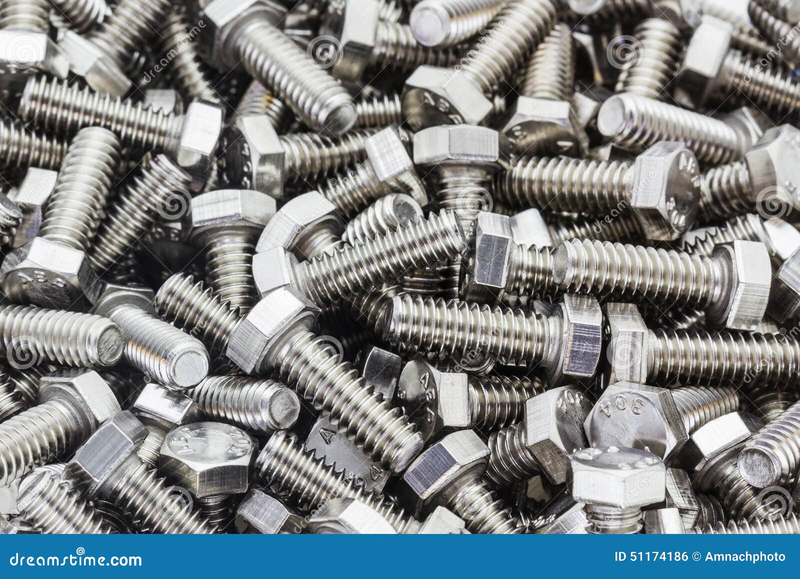 Metal and Nuts on Texture Background. Stock Photo - Image of chrome ...