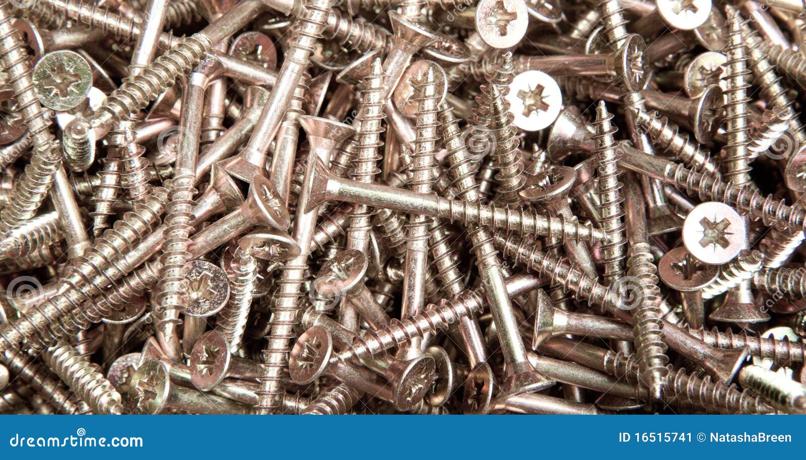 Metal screws stock image. Image of work, steel, shiny - 16515741