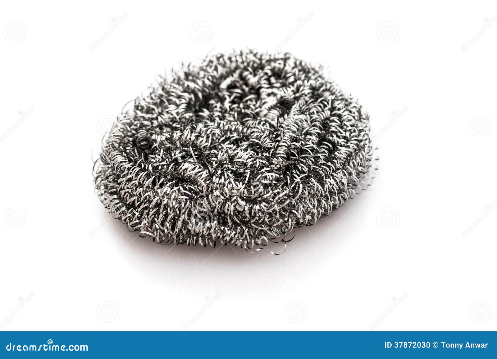 Metal Scrubber stock photo. Image of wool, clean, steel - 37872030