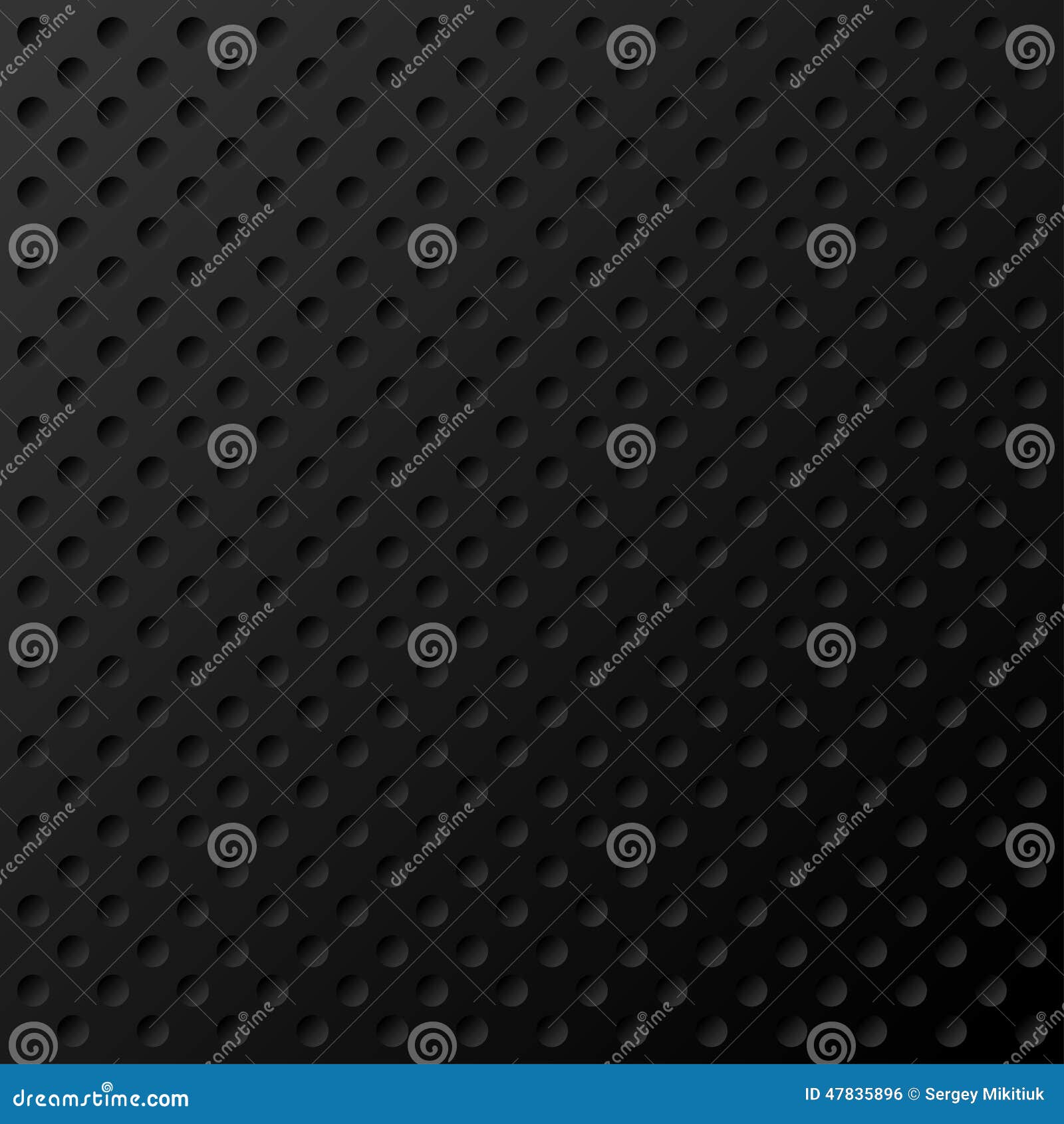 Metal Seamless Pattern with Dots Stock Vector - Illustration of hole ...