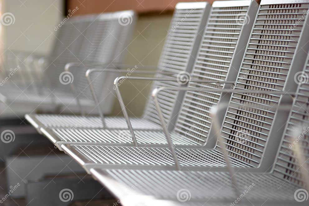 Metal seats stock image. Image of outdoors, metal, horizontal - 6548551