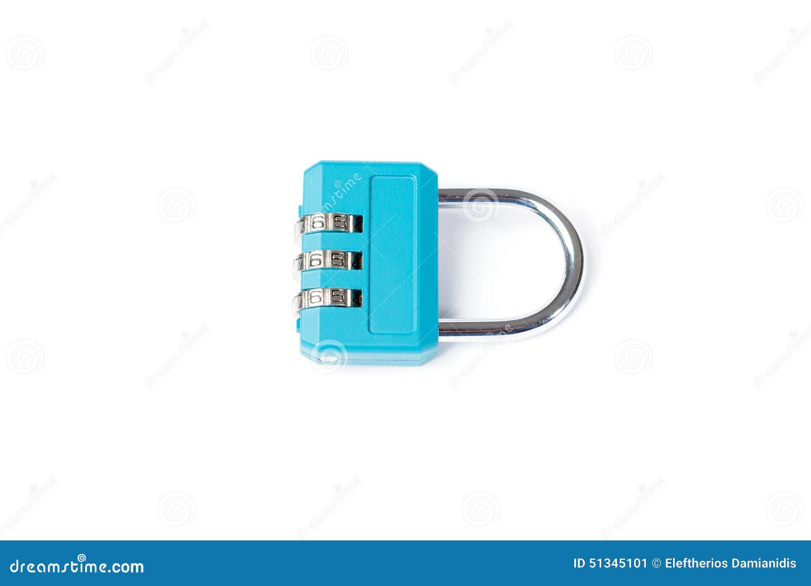 Metal security lock stock image. Image of isolated, lock - 51345101