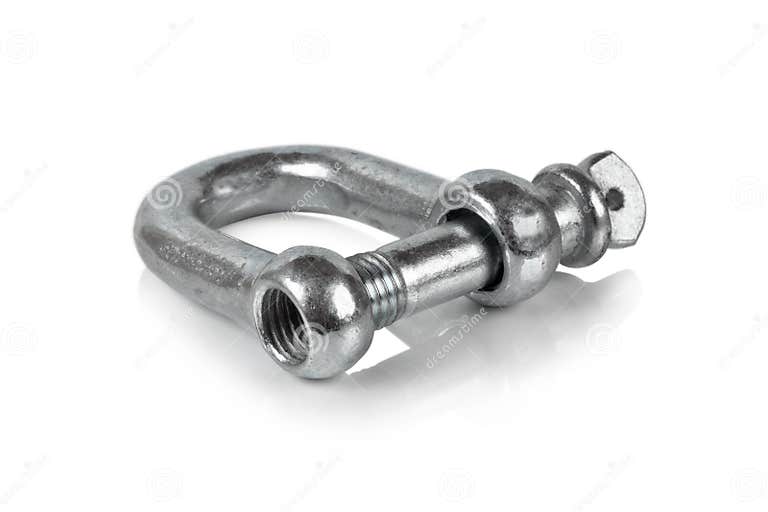 Metal shackle stock image. Image of closeup, safety, concept - 34529415