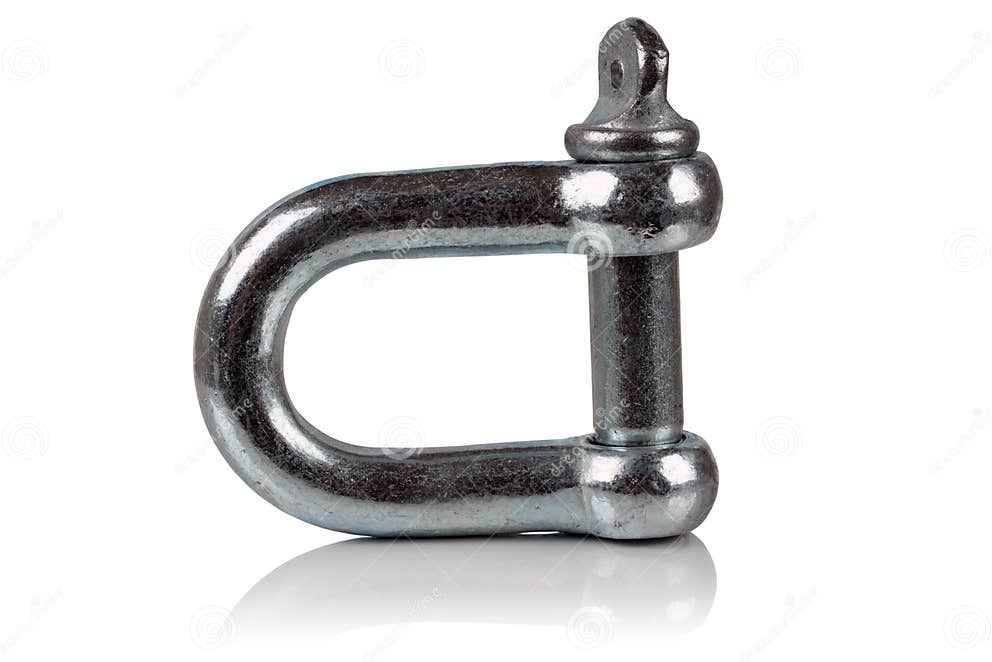 Metal Shackle stock image. Image of metallic, limit, shackle - 34530129
