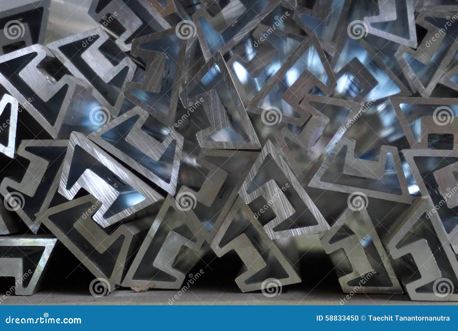 Metal shape stock photo. Image of stainless, silver, chrome - 58833450