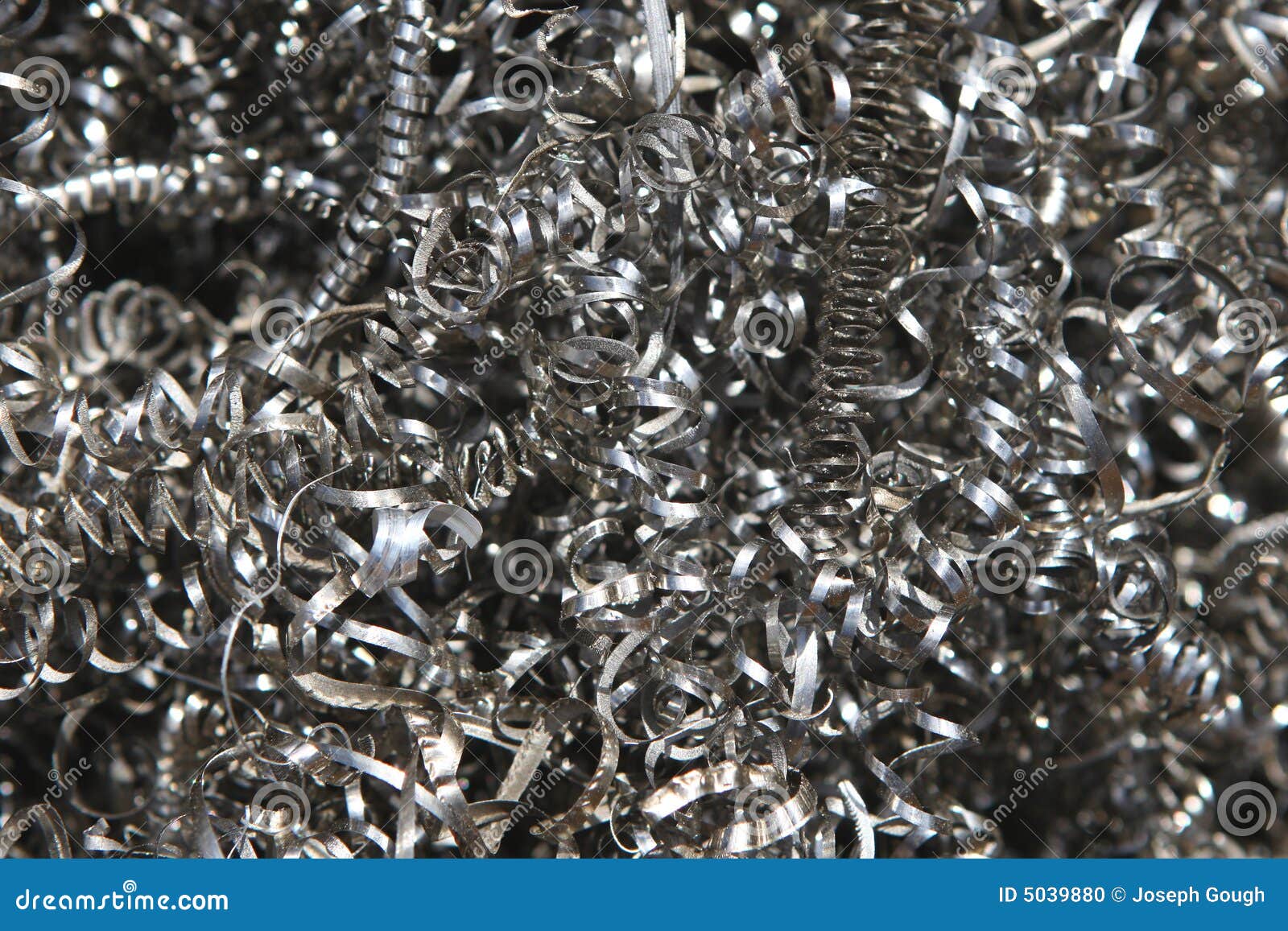 Metal Shavings stock photo. Image of waste, background - 5039880