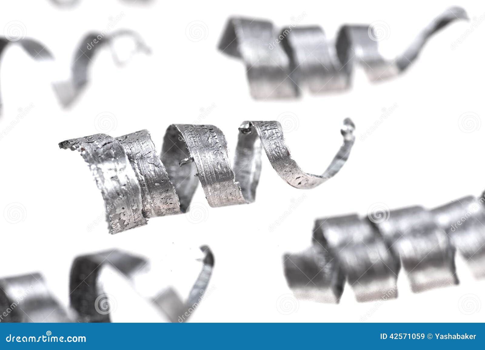 Metal Shavings stock image. Image of recycling, curly - 42571059