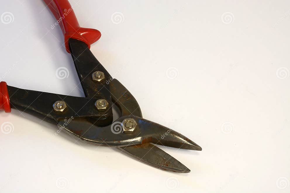 Metal shears stock image. Image of equipment, steel, metal - 53481325