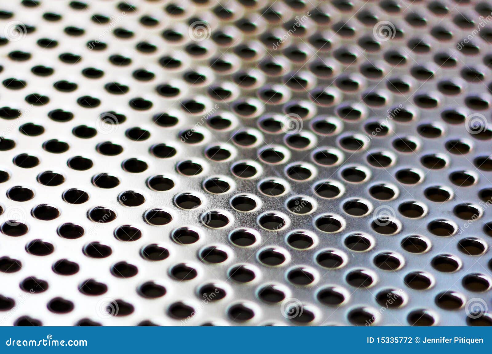 Metal Sheet stock photo. Image of perforated, construction - 15335772