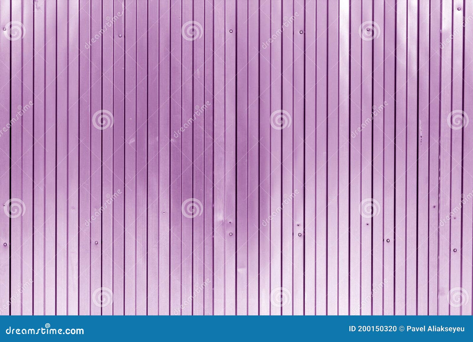 Metal Sheet Fence Texture in Violet Tone Stock Photo - Image of ...