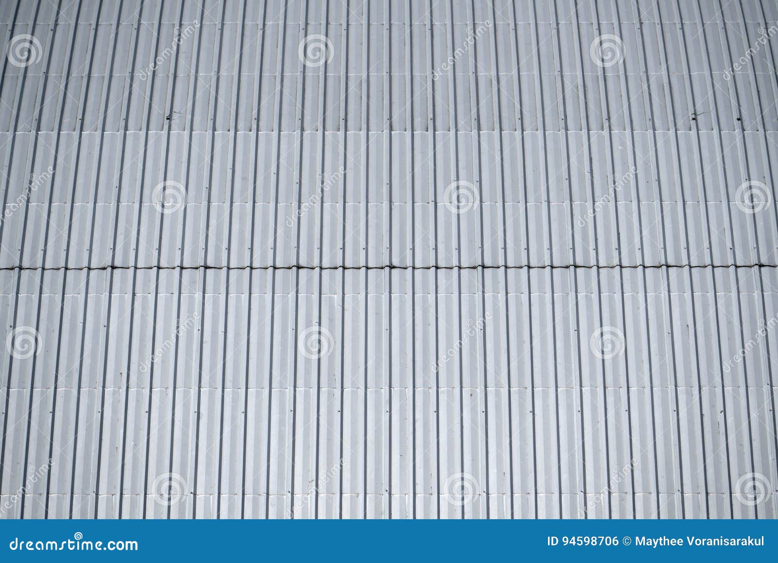 Metal sheet roof stock photo. Image of structure, industry - 94598706