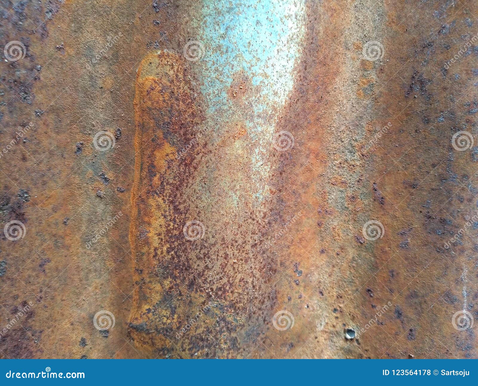 Metal sheet stock photo. Image of metal, rustic, rusty - 123564178