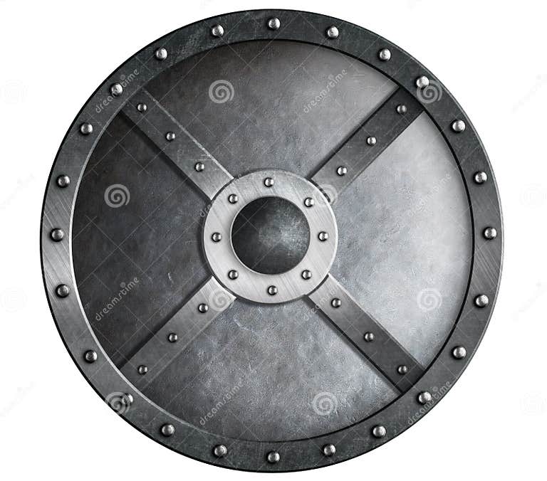 Metal shield isolated stock image. Image of crest, rustic - 62424545