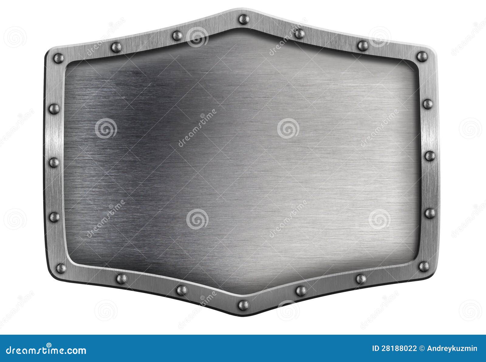 Metal Shield On Seamless Texture Cartoon Vector | CartoonDealer.com ...