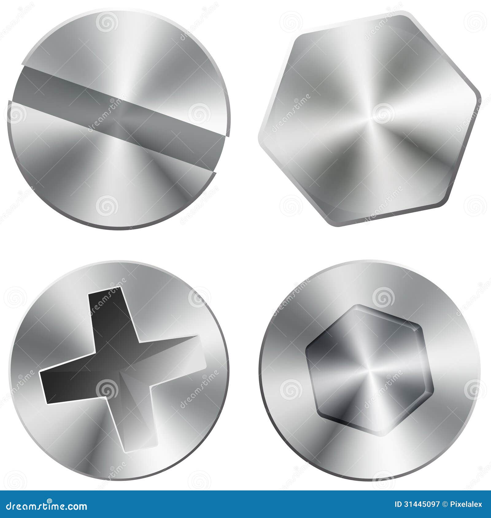 Metal Bolt Logo Vector Design. | CartoonDealer.com #176798034