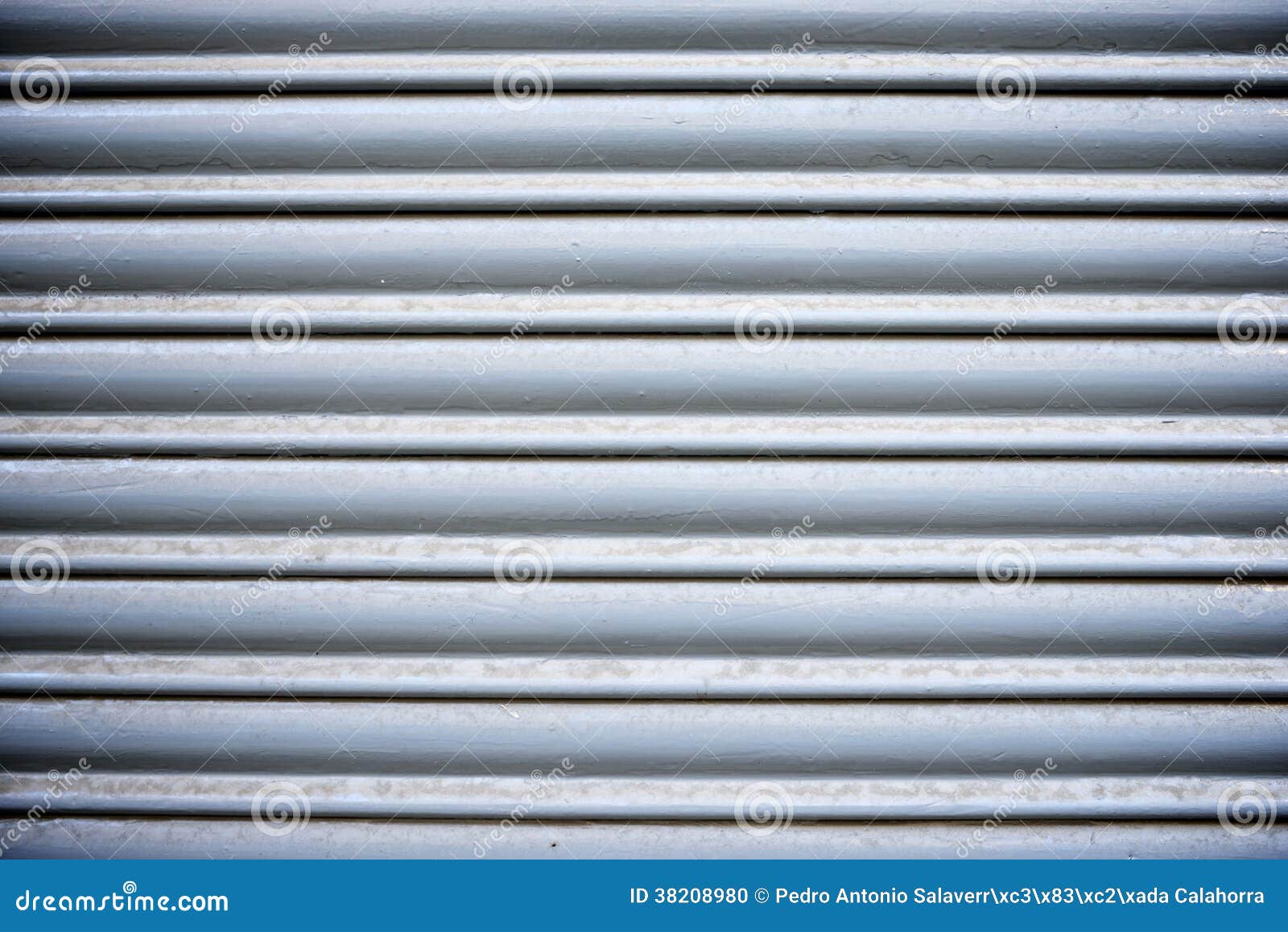Metal shutter stock photo. Image of backdrop, exterior - 38208980