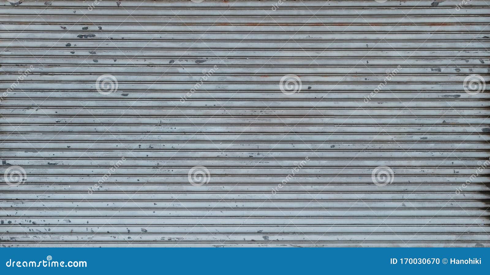 Metal Shutter Background Texture on Store or Shop Front Stock Photo ...