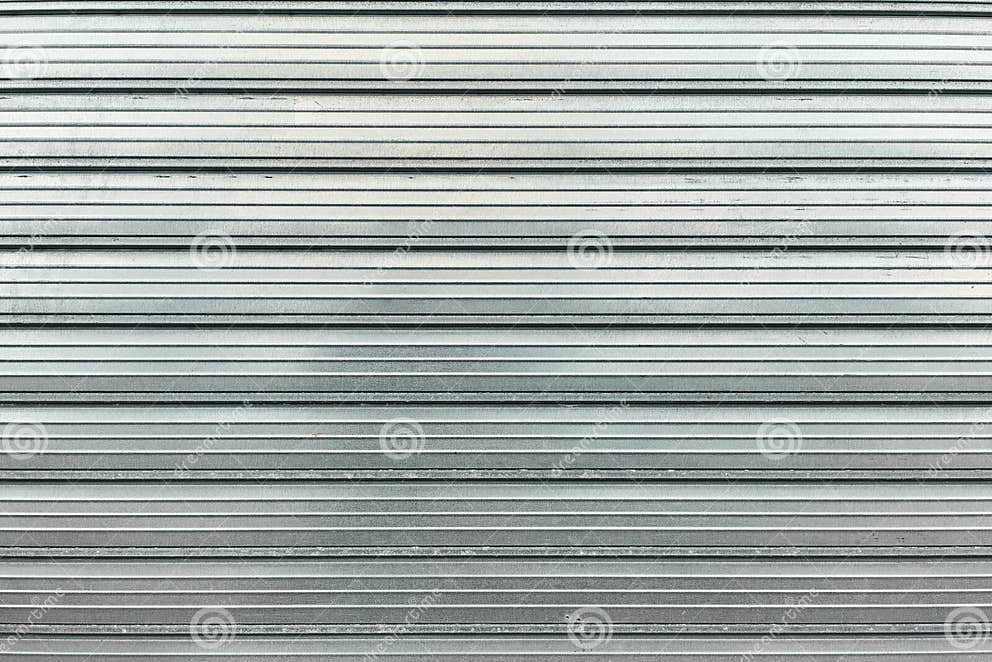 Metal Shutter Door Texture Background Stock Image - Image of steel ...