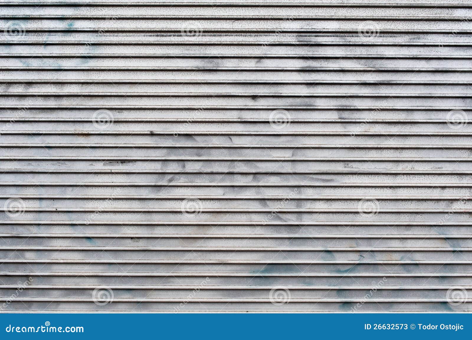 Metal Shutters Abstract Background Stock Image - Image of cleaned, shop ...