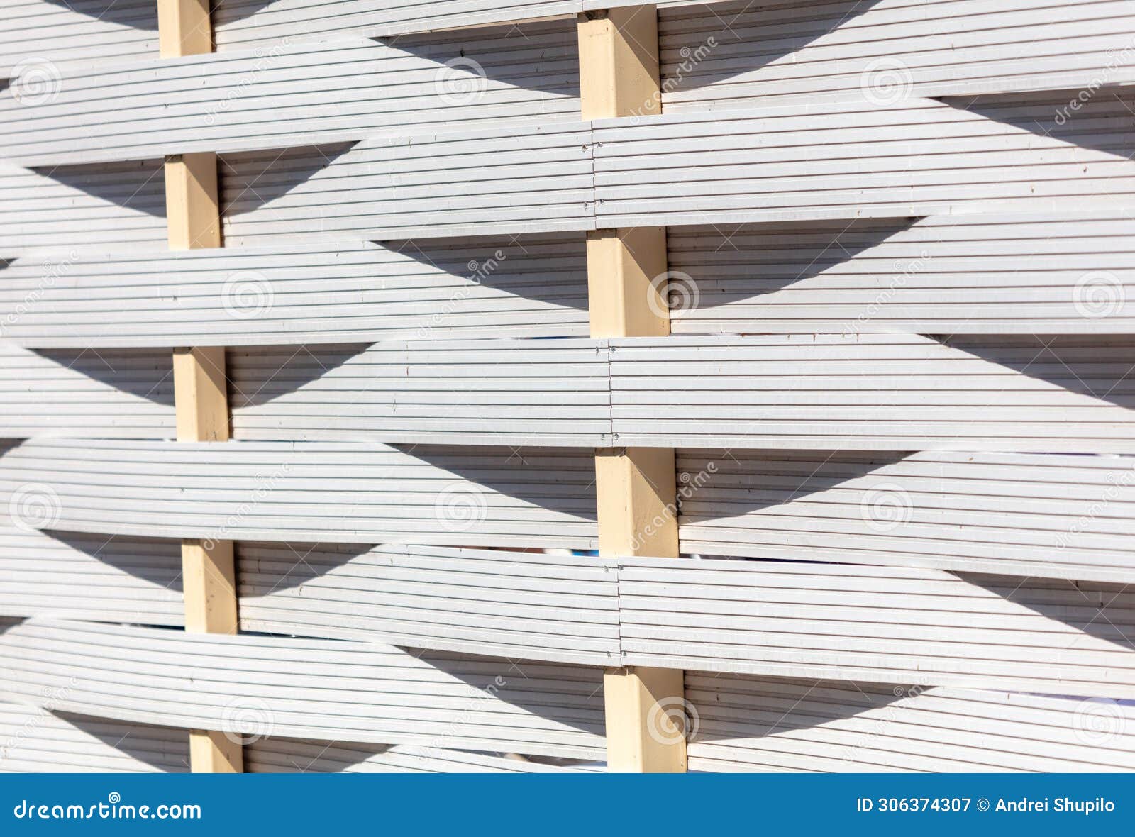 Metal Siding Fence As an Abstract Background. Texture Stock Image ...