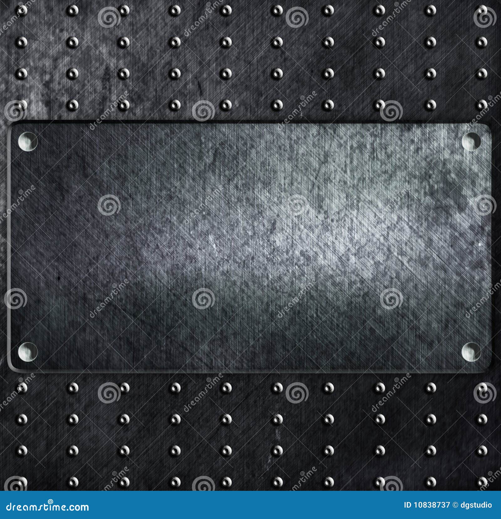 Metal sign stock illustration. Illustration of shaping - 10838737