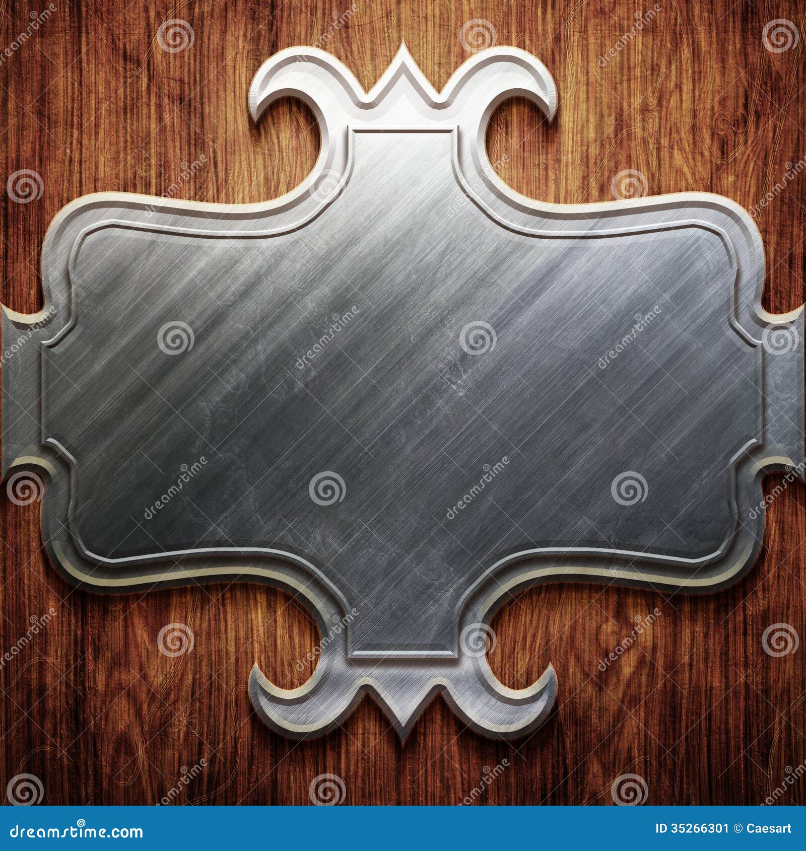 Metal signboard stock image. Image of antique, border - 35266301