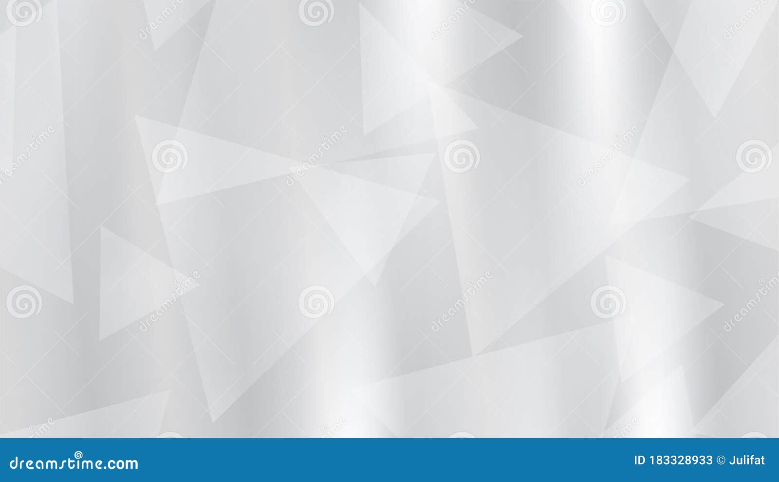 Metal Silver Abstract Background with Triangles, Vector Illustration ...