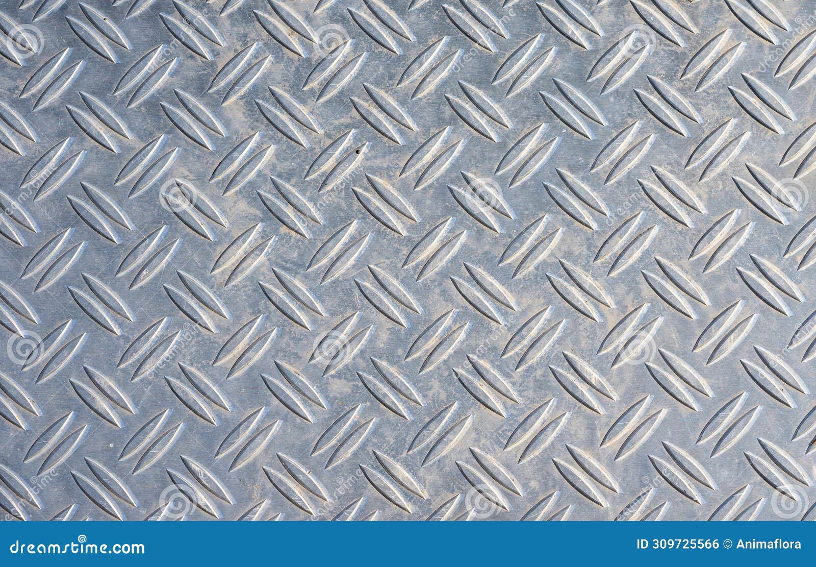 Silver Checker Plate Texture Template Royalty-Free Stock Image ...