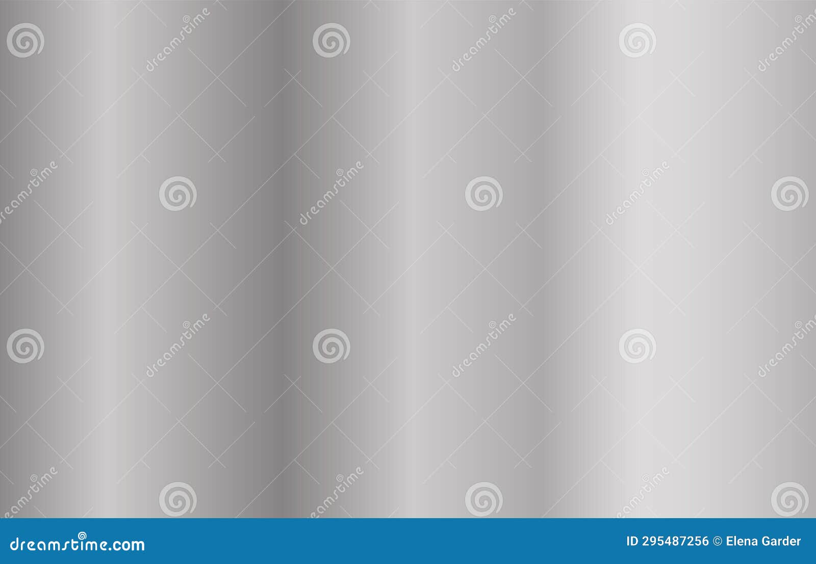 Metal Silver Gradient. Gray Shiny Aluminum Shapes Stock Vector ...