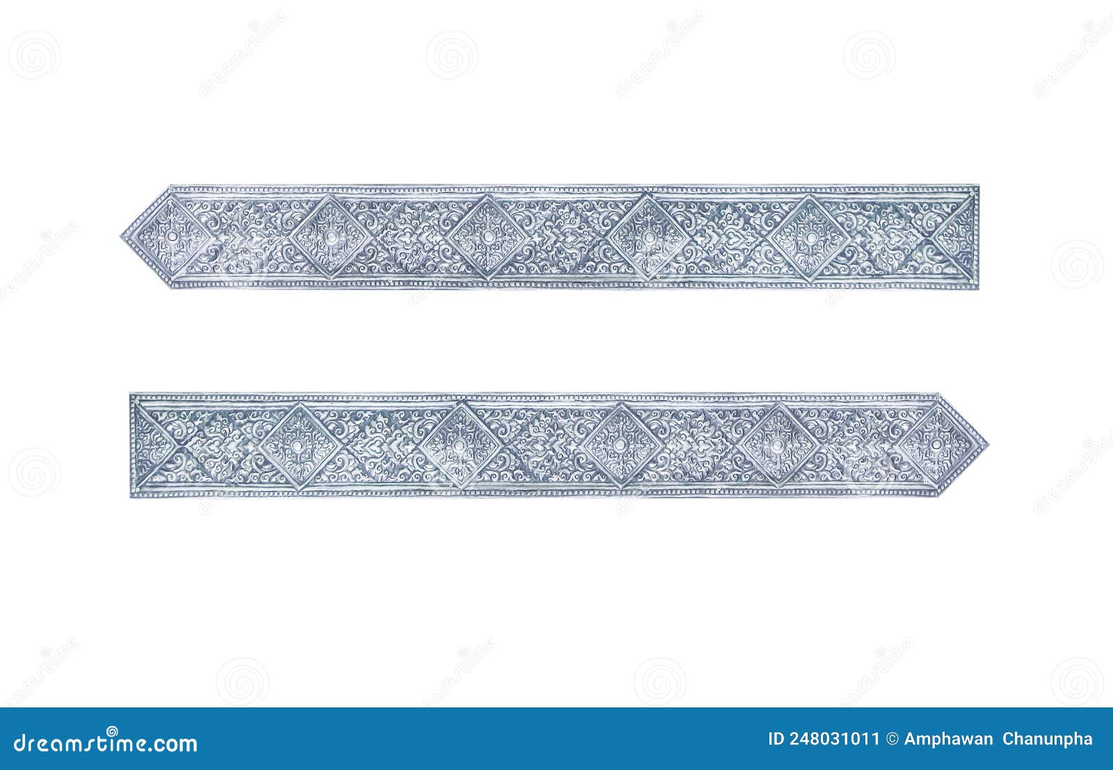 Metal Silver Texture with Embossed Engraving Patterns for Decorative ...