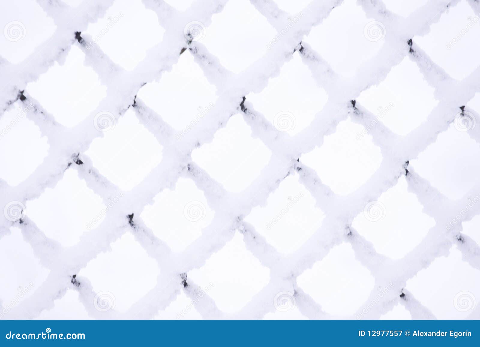 Metal snow grid stock image. Image of urban, iron, barrier - 12977557